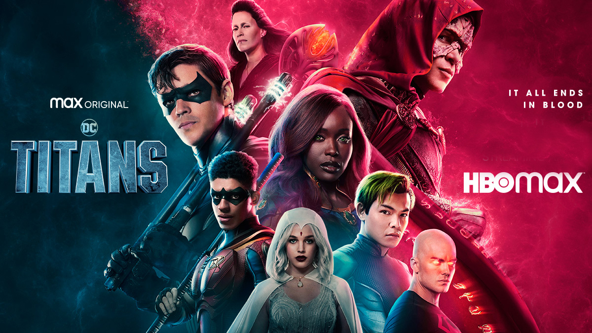 Présentation (unboxing) du coffret Titans season 4 en DVD