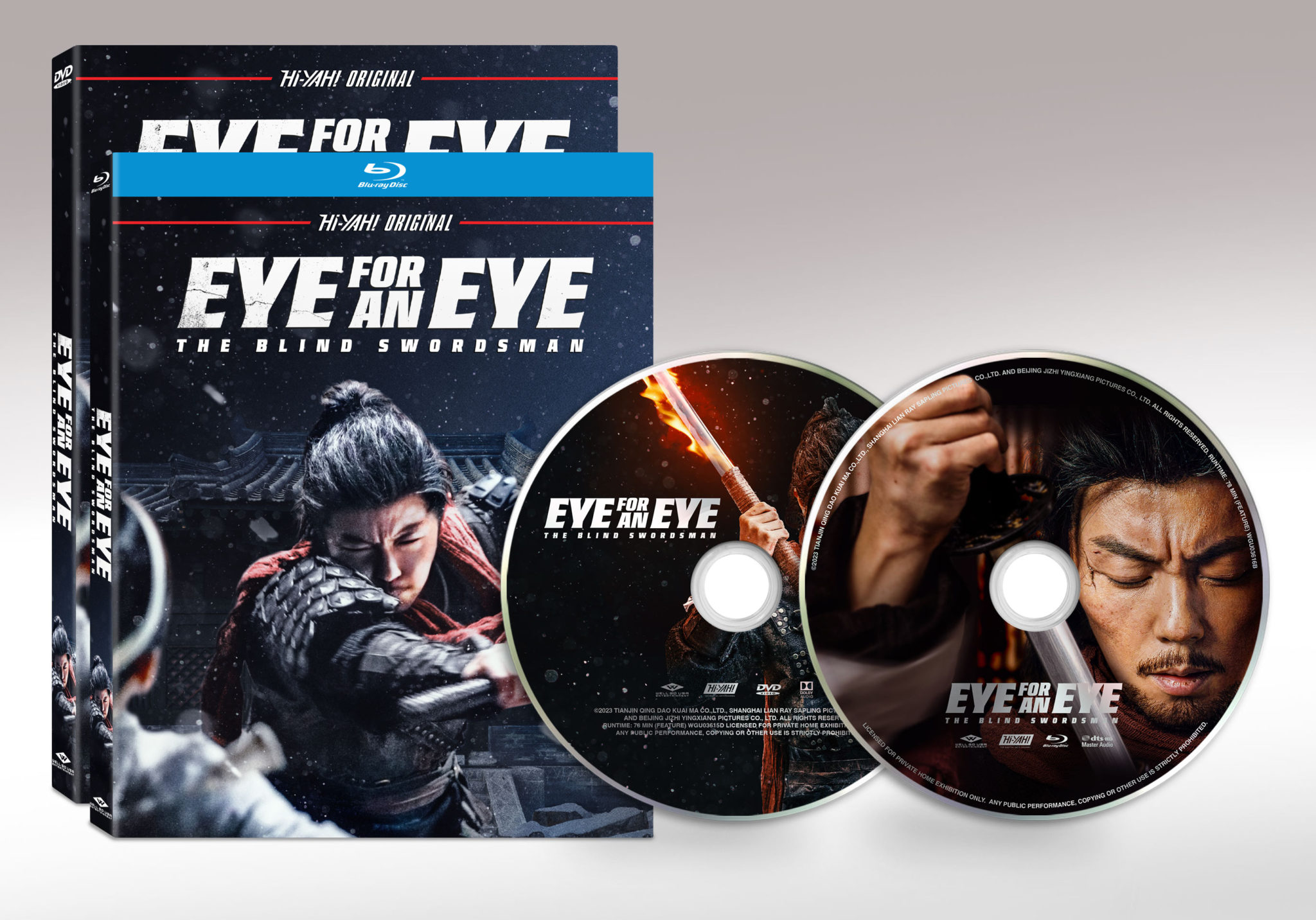 Présentation (unboxing) du film Eye for an Eye: The Blind Swordsman en ...