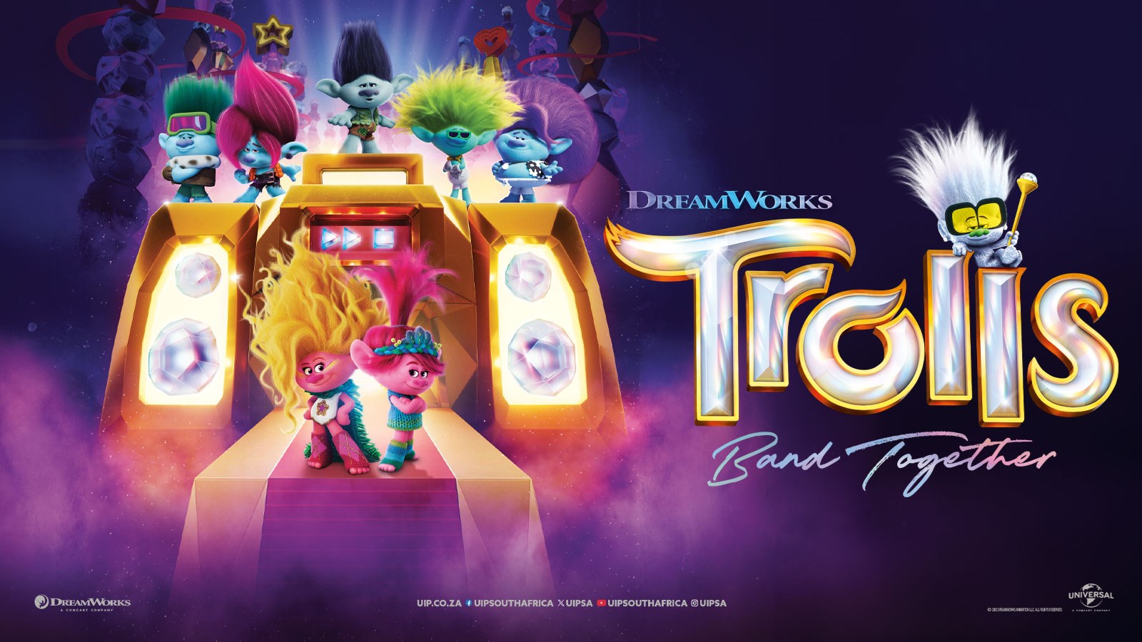 Présentation (unboxing) du film Trolls Band Together en 4K Ultra HD ...