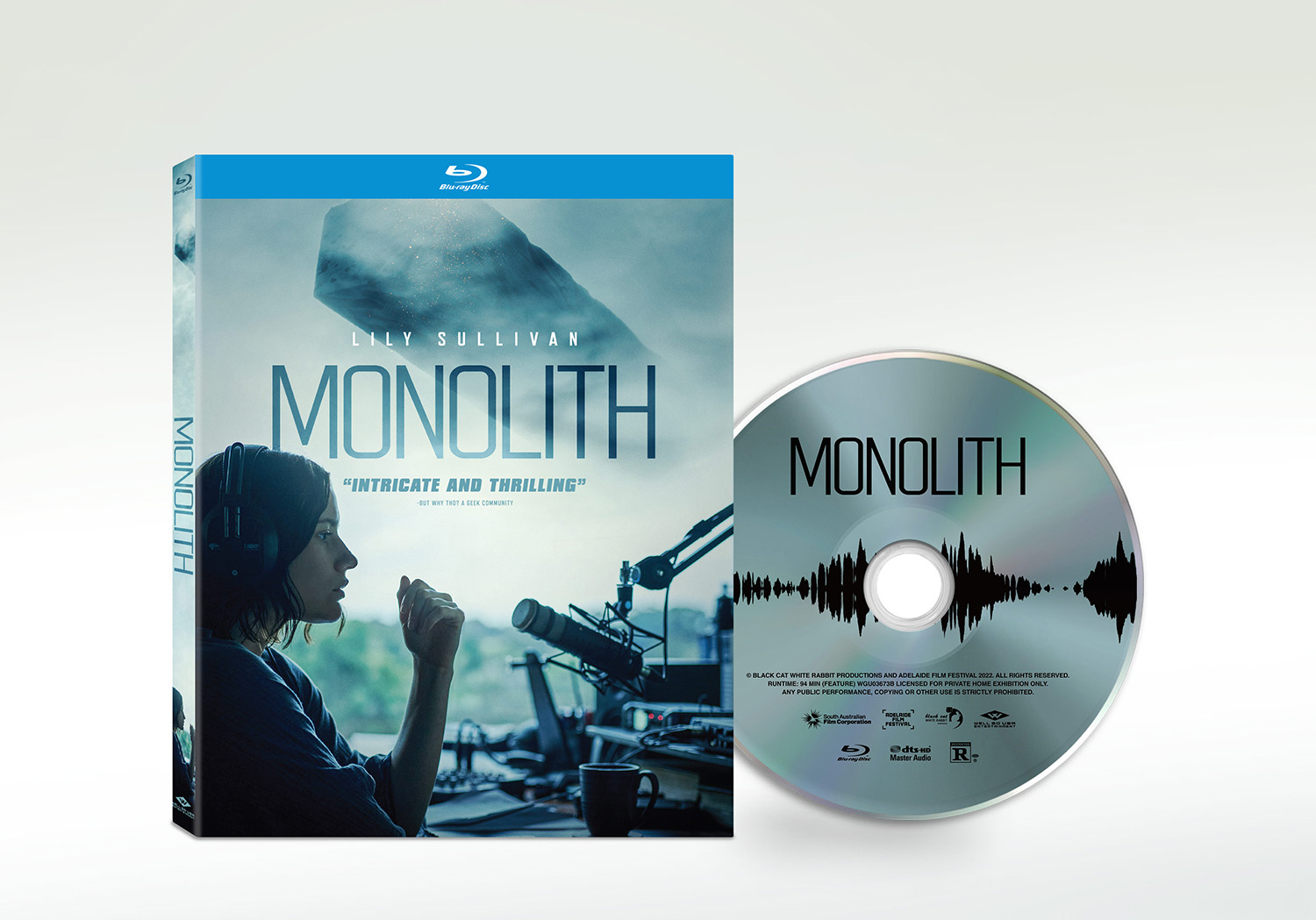 Présentation (unboxing) du film Monolith en Blu-ray