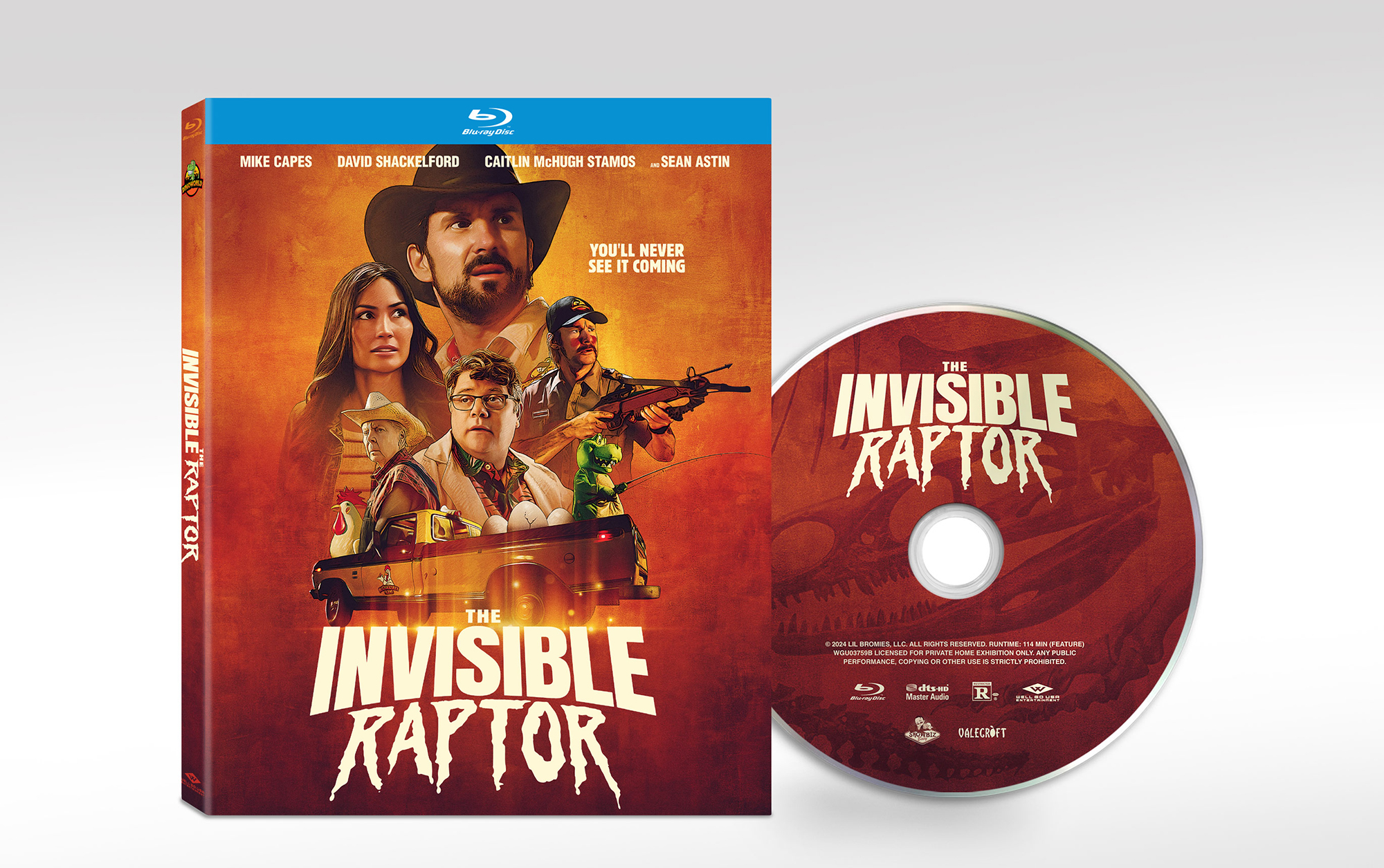 The Invisible Raptor en Blu-ray prochainement - Cine-Techno