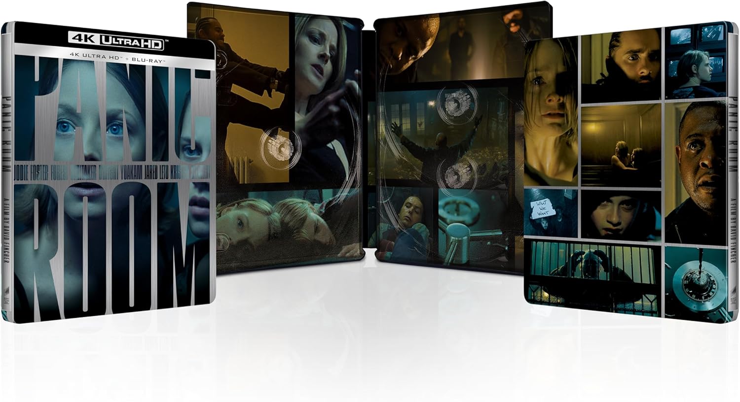 Présentation (unboxing) du film Panic Room en 4K Ultra HD (Steelbook)